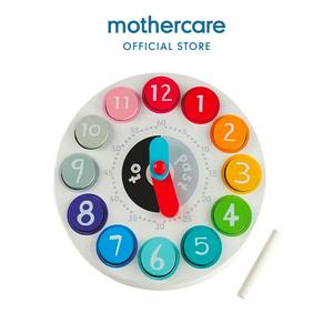 Promo ELC Wooden Teaching Clock - Mainan Edukasi Jam Kayu Anak - Kab ...