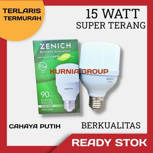 Jual LAMPU LED 15W MURAH KAPSUL ZENICH GREEN TERANG ISTIMEWA KAPSUL ...