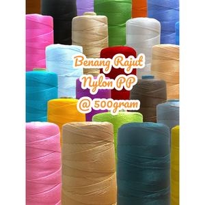 Jual Part 1/Benang Rajut Prolene/Nilon PP / Nylon PP / 500 Gram/ ± 700 ...