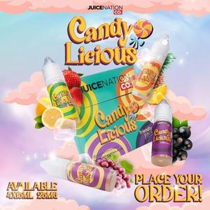 Jual CANDYLICIOUS 4IN1 SALT 15ML 25MG CANDYLICIOUS LIQUID FRIENDLYPACK ...