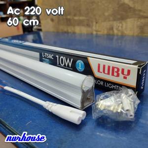 Jual luby TL T5 LED lampu etalase 10 watt Neon box 60 cm 10 lampu ...