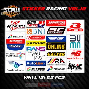 Jual STICKER RACING STIKER PACK STICKER BALAP - VOL.12 VINYL - Kab ...