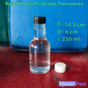 Jual Botol Plastik Pir Cikita Bulat 250 ml - Kota Medan - Medan Pack ...