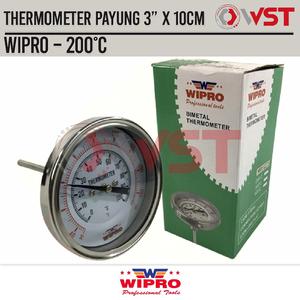 Jual Wipro Thermometer Payung 200C 3inch / Termometer Tusuk 200 Celcius ...