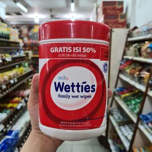 Jual MITU WETTIES ANTISEPTIC FRESH CLEAN BOTOL 90 SHEETS - Kota Medan ...