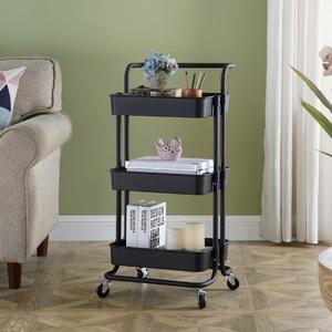 Jual TROLI SALON 3 SUSUN/ RAK 3 TRAY / RAK DAPUR / TROLLEY 3 TIER ...