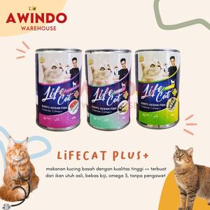 Jual LIFECAT PLUS - Makanan Kaleng Basah Kucing Life Cat - KALENG-FISH ...