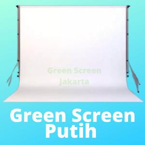 Jual 2 meter Kain Green Screen Putih 100 gsm kain spunbond - Jakarta ...