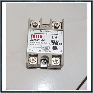Jual FOTEK SSR 25AA SOLID STATE RELAY INPUT AC OUTPUT AC - Jakarta Selatan - Ox_cell | Tokopedia