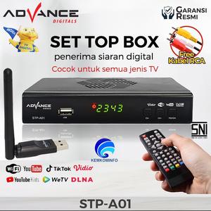 Jual Set Top Box Advance STP-A01 Digital DVB-T2 Receiver Tv Full Hd - Kab. Tasikmalaya - Pro ...