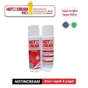 Jual Hot In Cream Kemasan Botol 60 ml & 120 ml - Hotin Cream Merah ...