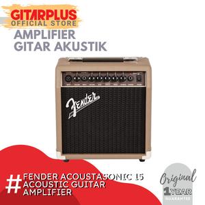 Jual Fender Acoustasonic 15 Acoustic Guitar Amplifier - Ampli Gitar ...