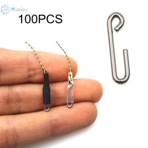 Jual Niceday 100pcs Klip Konektor Umpan Pancing Baan Stainless Steel ...