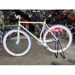 Jual N1934 sepeda fixie rakitan torpedo white - Jakarta Barat ...