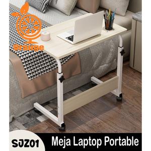 Jual Meja Lipat Laptop Portable Roda Serbaguna Belajar Multifungsi Meja ...