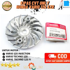 Jual Kipas Cvt Face Drive Vario 125 Injection 19510-kzr-600 - Kab ...