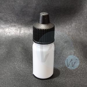 Jual CC POLOS botol tetes 5ml plastik putih natural 5 ml TUTUP MERAH ...