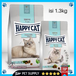 Jual Happy Cat 1,3kg Sensitive Stomach and Intestines Skin & Coat ...