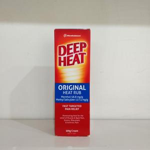 Jual Mentholatum Deep Heat Original Heat Rub 100 gram - 1/2026 ...