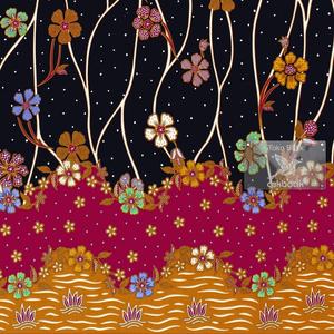 Jual Batik Motif Batik Unik Bunga Liris Manis (Pink Fanta) - Kota ...