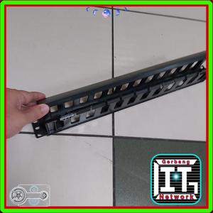 Jual Cable Management PVC Wiring Management 1U PVC - Jakarta Pusat ...
