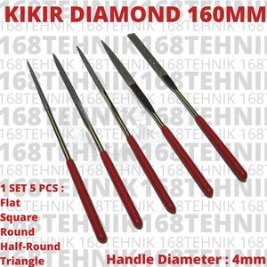 Jual KIKIR DIAMOND SET 160MM / DIAMOND FILES 4X160 / KIKIR INTAN ...