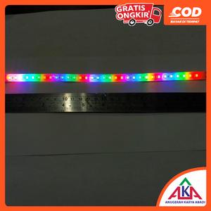 Jual Lampu LED Strip variasi RGB Running fleksibel 30cm 12volt Strobo ...