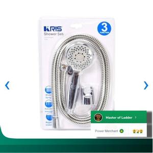 Jual Krisbow Kris Shower Set Shower Mandi - Silver - Kota Surabaya ...