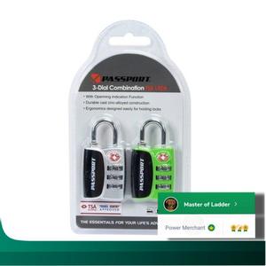 Jual Gembok Koper Tsa Kombinasi 3 Digit 2 Pcs/Krisbow/Passport - Kota ...