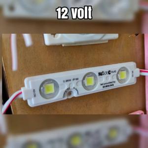 Jual lampu led modul strip 3 mata samsung 12 volt lampu motor - Kota ...