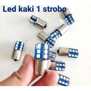 Jual lampu led kaki 1 strobo 24V jelly lampu bemper dan mundur - Biru ...