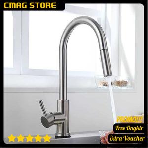 Promo Keran Kran Wastafel Sensor Sentuh Cuci Tangan Piring 360 Rotation ...