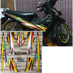 Jual striping original Honda Supra Fit hitam tahun 2005 - Kota Surabaya ...
