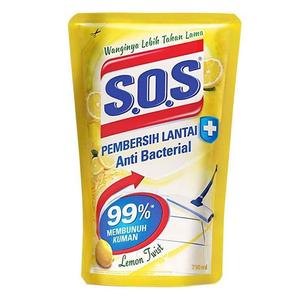 Jual SOS FLOOR CLEANER LEMON POUCH 750 ML - PEMBERSIH LANTAI - Kota ...