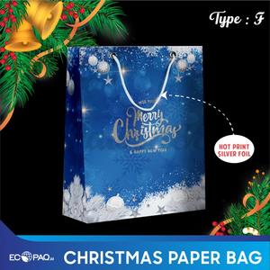 Jual Paper Bag Natal - Paper Bag Christmas| 15x8x20 cm Varian - Desain ...