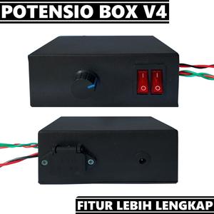 Jual Potensio box speed controller pompa DC 12V dilengkapi Saklar ON ...