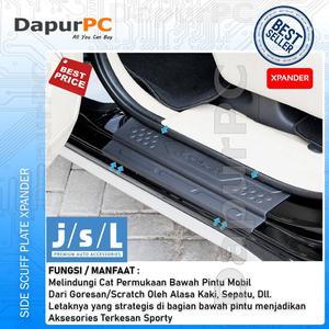 Jual KOMPLIT Side Scuff Plate Mitsubishi Xpander Sill Plate Samping ...