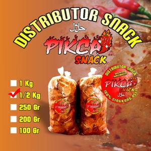 Jual TERUJI keripik kaca pedas 1/2 kg/kripik kaca/pikca pedas/keripik ...