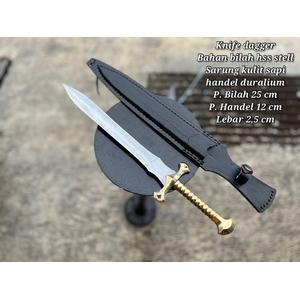 Jual Perlengkapan pribadi Pisau komando pisau dagger ukuran panjang ...
