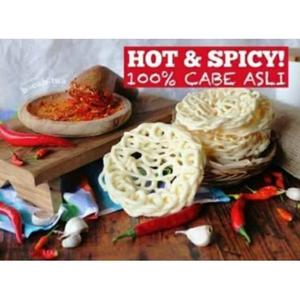 Jual SPECIAL Krupuk bocah tua palembang pedas 500 gr - Kota Bandung ...