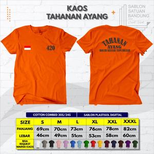 Jual Baju Kaos Tahanan Ayang Pacar ayank Istri Bisa Custom - PENDEK, L ...
