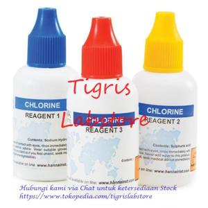 Jual HI3831T-050 Total Chlorine Test Kit Replace Reagnt 50test Hanna ...