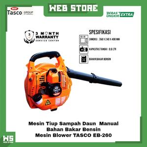 Jual Mesin Blower Manual Bensin Mesin Tiup Udara Sampah Daun TASCO EB ...
