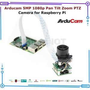Jual Arducam 5MP 1080p Pan Tilt Zoom PTZ Camera for Raspberry Pi 4/3B ...