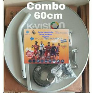 Jual Antena Parabola 60cm K-vision Lengkap Receiver Nex Parabola Combo ...