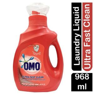 Jual Omo Ultra-Fast Clean Liquid Laundry Detergent 968 ML - Kota ...