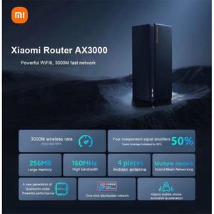 Jual XIAOMI MI ROUTER AX3000 - WIFI 6 MESH ROUTER 3000MBPS HIGH SPEED ...