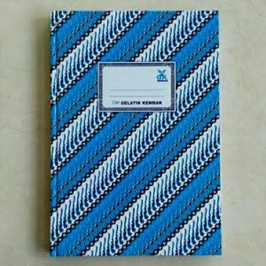 Jual BUKU BATIK Buku hardcover batik GELATIK KEMBAR ISI 100 FOLIO ...