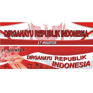 Jual Banner Karton 17 agustus 1 meter Banner karton merah putih - Kota ...