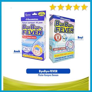 Jual Kompres Demam Bayi dan Anak-anak ByeBye Fever BYE BYE FEVER 1 ...